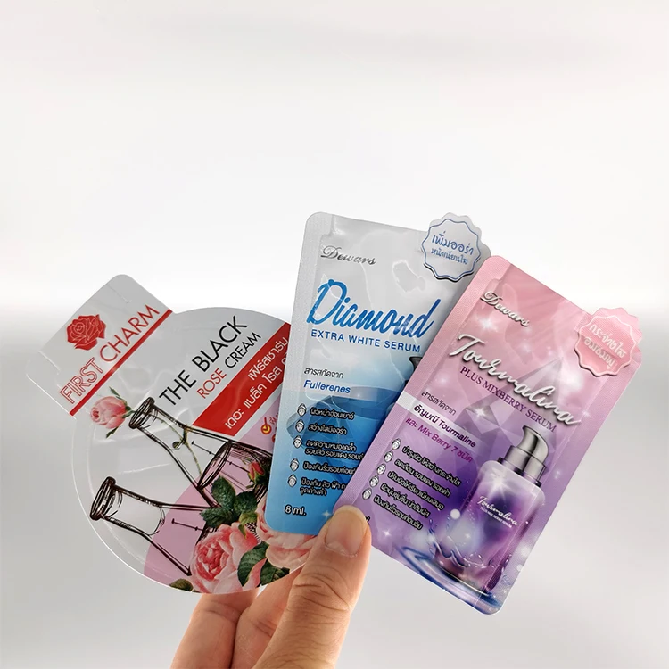 Sample Cream Packet Cosmetics Serums Packaging Bag Mini Liquid Sachets ...