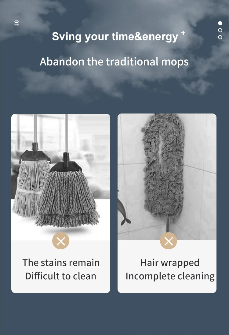 Sweep Easy High Quality Wireless Spray Mop Cleaner Spin Electric Mop ...