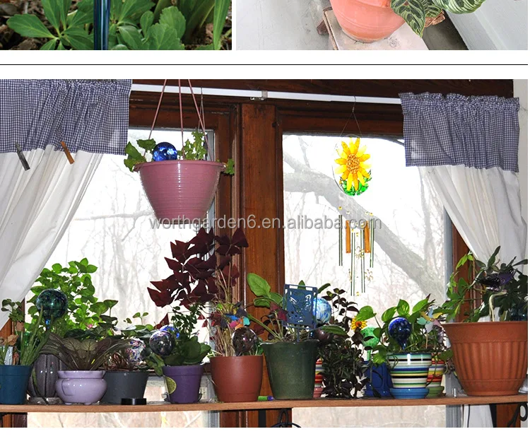 Decorative Glass Watering Bulbs - Automatic Drip Irrigation
