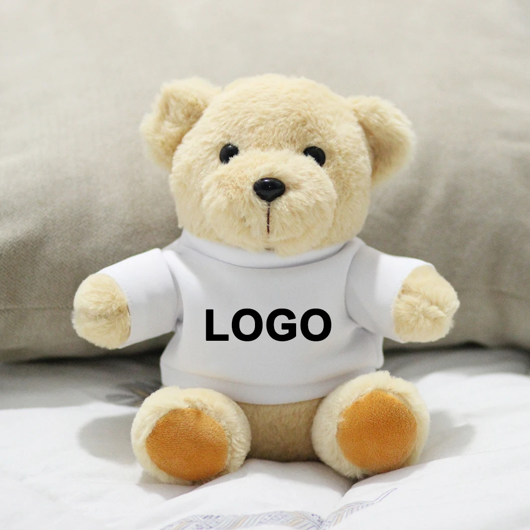 Promotional China Factory Wholesale Plush Teddy Bear With Printed Logo ...