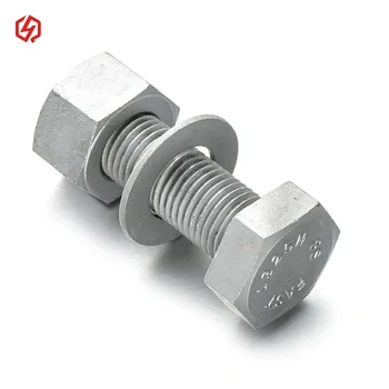 M50 Galvanized Bolts Grade 8.8 10.9 High Strength Hex Bolt And Nut ...