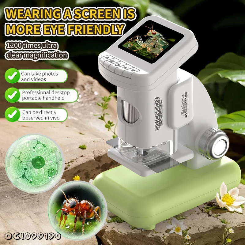 Plastic Educational Electron Microscopes Toys Stem Projects for Kids ...