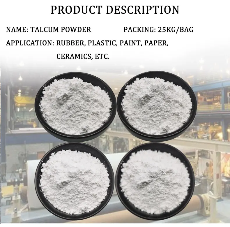 Talcum Powder - Versatile 25kg Additive for Cosmetics & Plastics