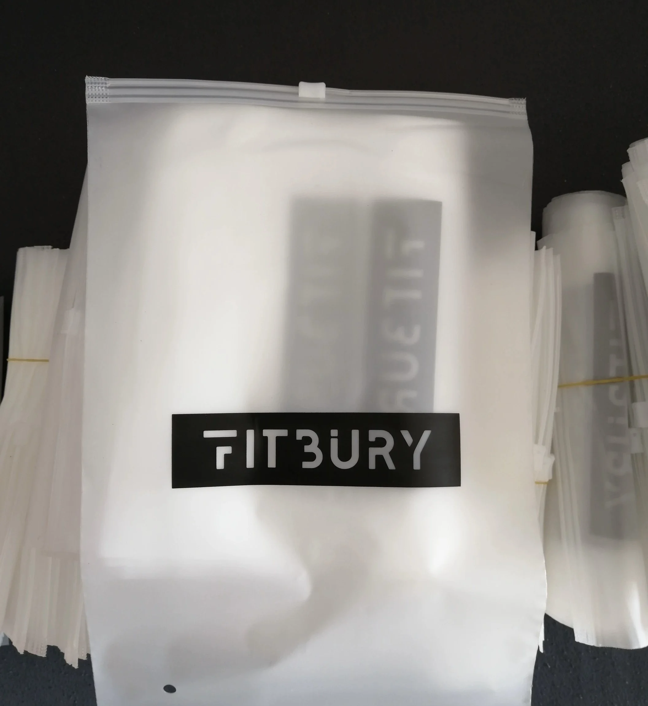 Custom Matte/frosted Biodegradable Plastic Packaging Bags