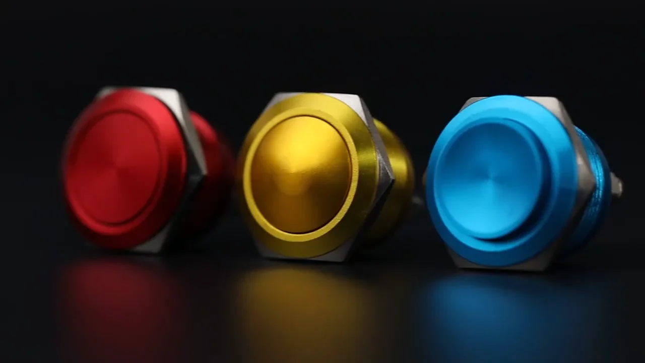 Ip68 Latching Stainless Steel Dot Illuminated Waterproof Touch Switch ...