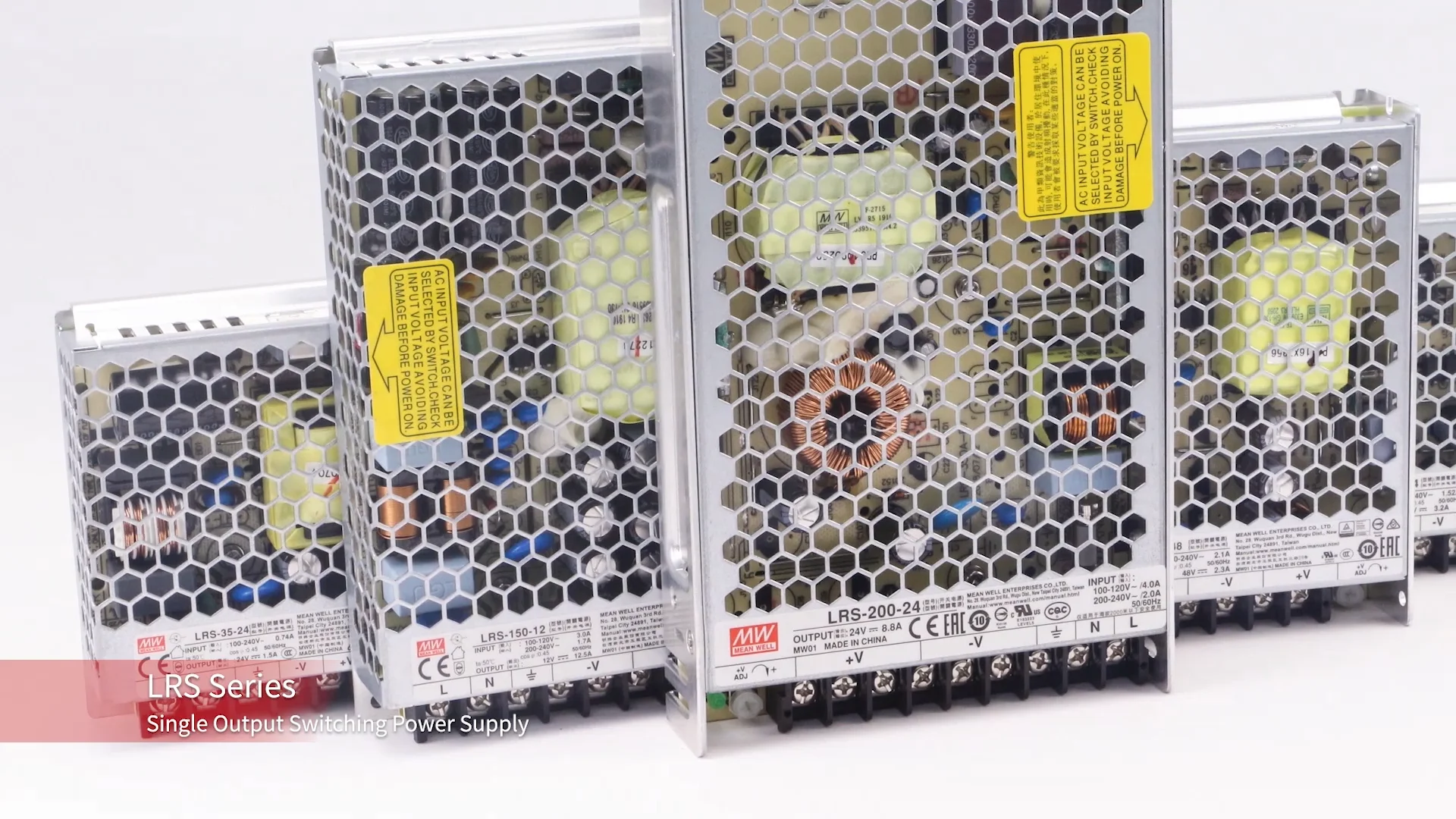 Mean Well Power Supply 5a 10a 20a 30a 40a 50a 60a Meanwell Smps Power ...