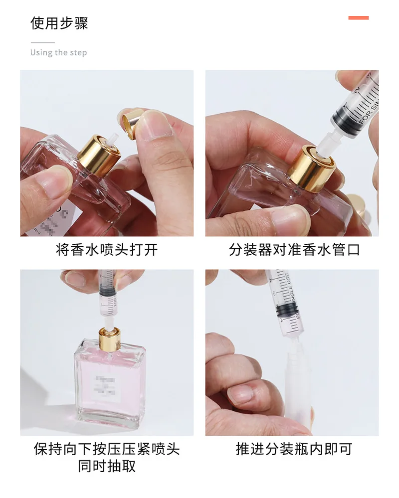 Plastic Perfume Needle-free Syringe, Perfume Separator, Perfume Filling ...