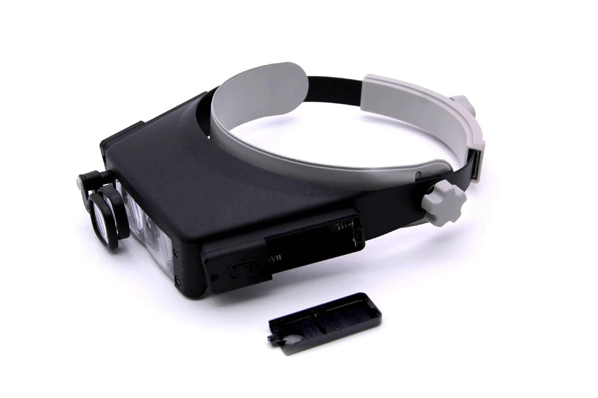 2LED Illumination Helmet Magnifying Glass for the Elderly Reading and ...