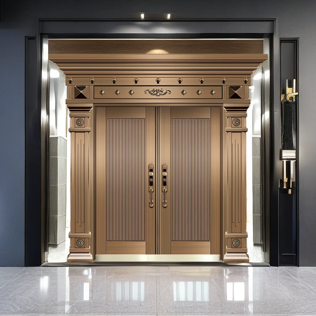 Luxury Custom Designs - Double Entry Doors & Sliding Gates