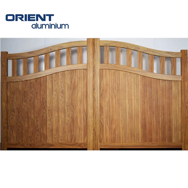 Modern Electric Sliding Aluminum Field Fence Gate - Buy Fence Gate ...