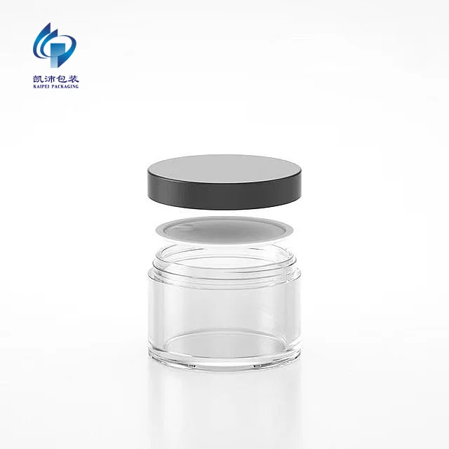Hot Selling Clear Round 100g 150g 240g Petg Cosmetic Jar 30g 60g Petg ...