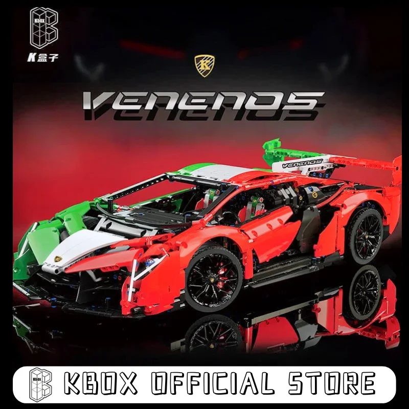 Kbox 10222 Veneno Super Racing Car Model Bricks High Tech Series ...