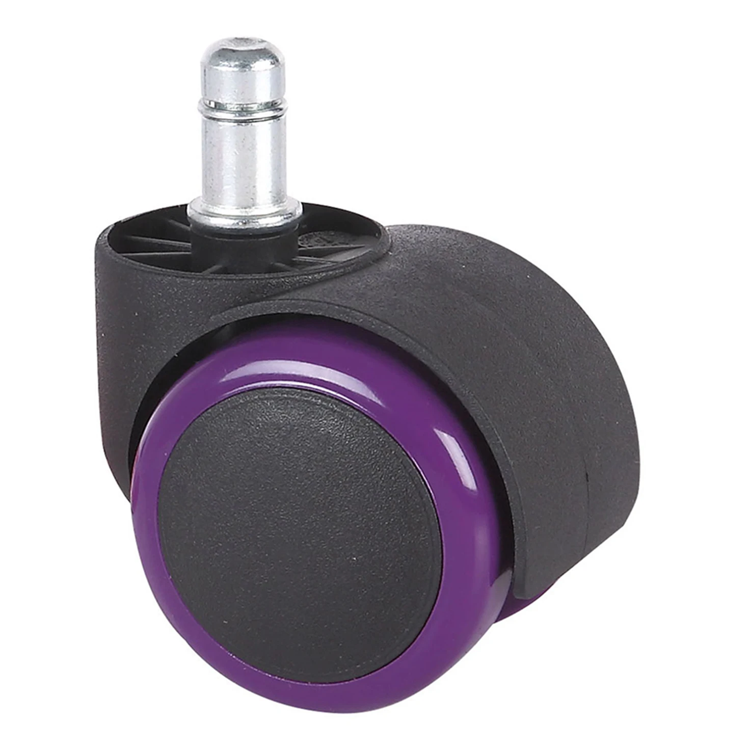 Girl's Gaming Chair Wheels Casters Pink Powder Coating Plastic Wheels ...