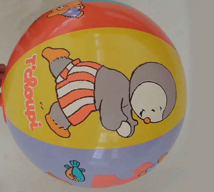 Promotional Custom PVC Plastic Inflatable Beach Ball with Logo