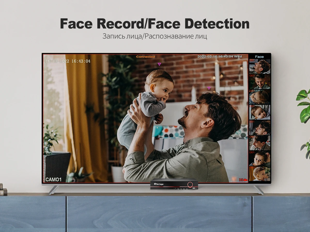 Vehicle Detection Security Camera System 4k 8ch 8mp Poe Cameras Two Way ...