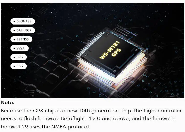 Walksnail Positioning Full Coverage Ws-181 Gps Module Has A Built-in ...