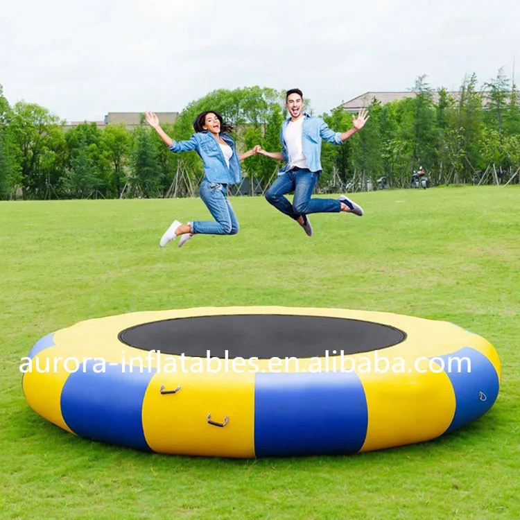 Water Commercial Sea Doo Water Floating Combo Inflatable Water Trampoline With Slide For Kid And ...