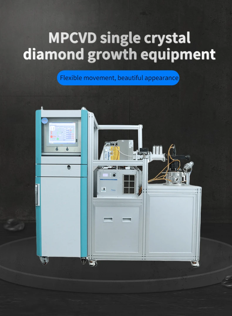 Microwave Plasma CVD Diamond Growing Machine for High-Quality Films