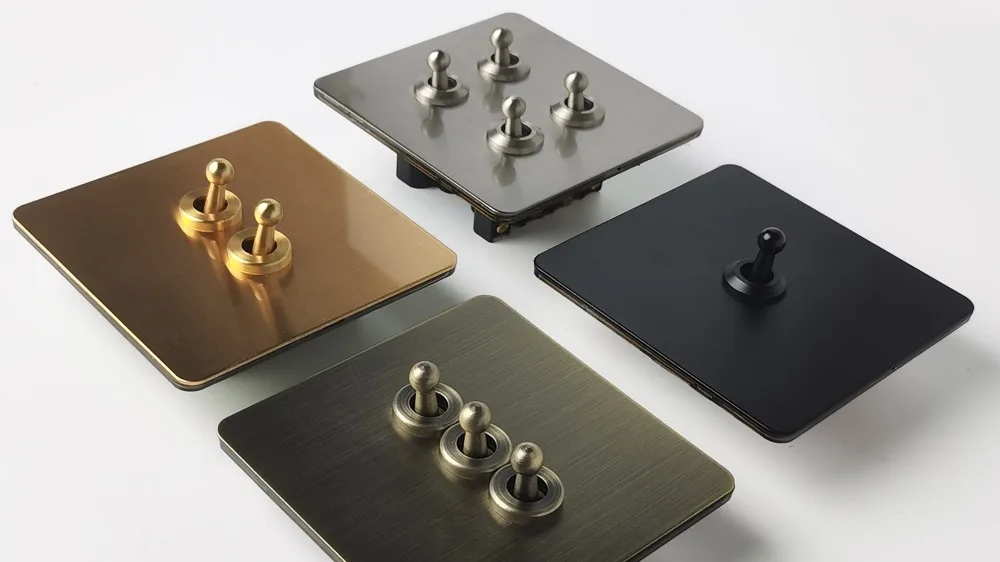 Switches And Socket 1 Gang Fuse Unit Uk Standard Modern Wall Light ...