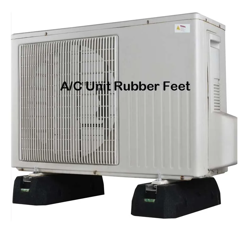 600mm Condenser Rubber Support Big Feet For Heat Pump Anti-vibration ...