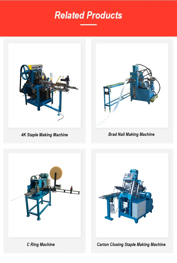Galvanized Iron Staple Wire Drawing Machine - High Prod