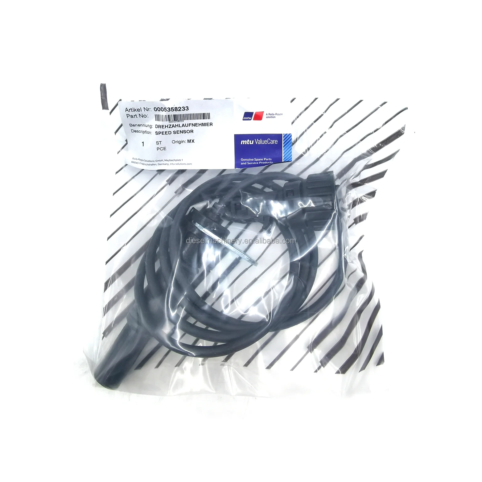 Genuine Mtu 0005358233 Speed Sensor Original Parts For Mtu Series 2000 ...