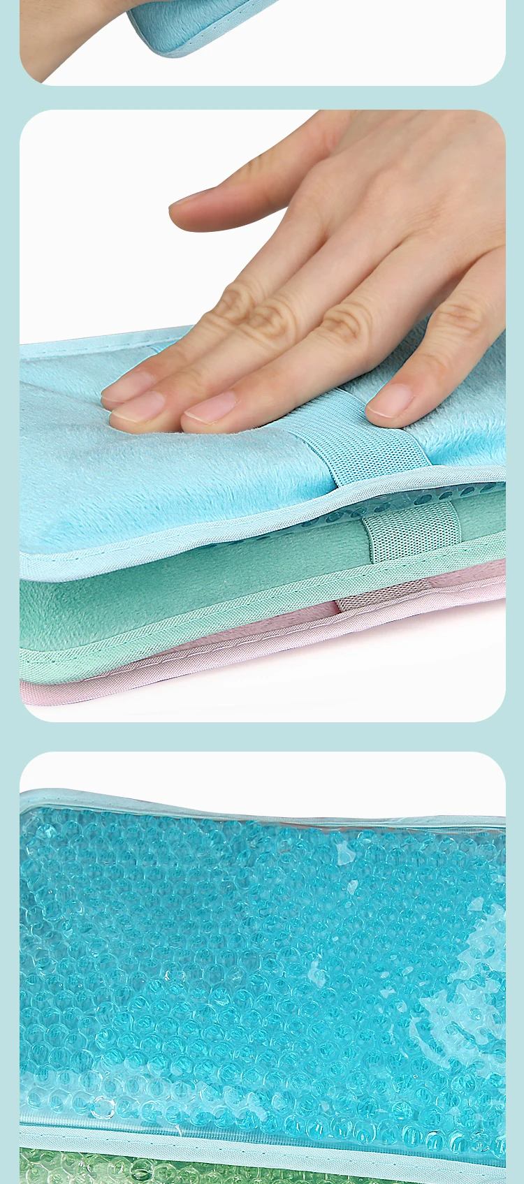 Relieve Pain and Reduce Swelling Ice Packs Multi-function Square Shape ...