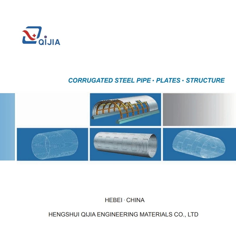 Assembly Arch Galvanized Corrugated Steel Culvert Pipe Culverts Tunnels ...