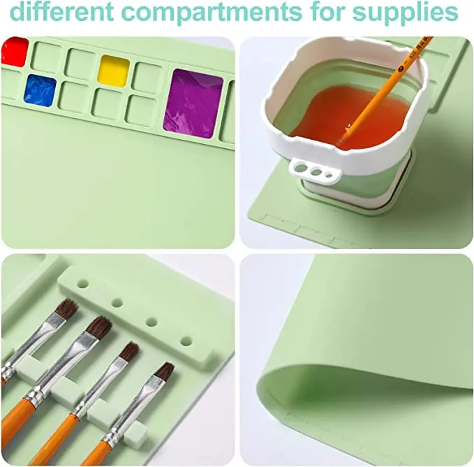 Bhd Custom Silicone Painting Craft Mat Soft Durable Drawing Mat Bpa ...