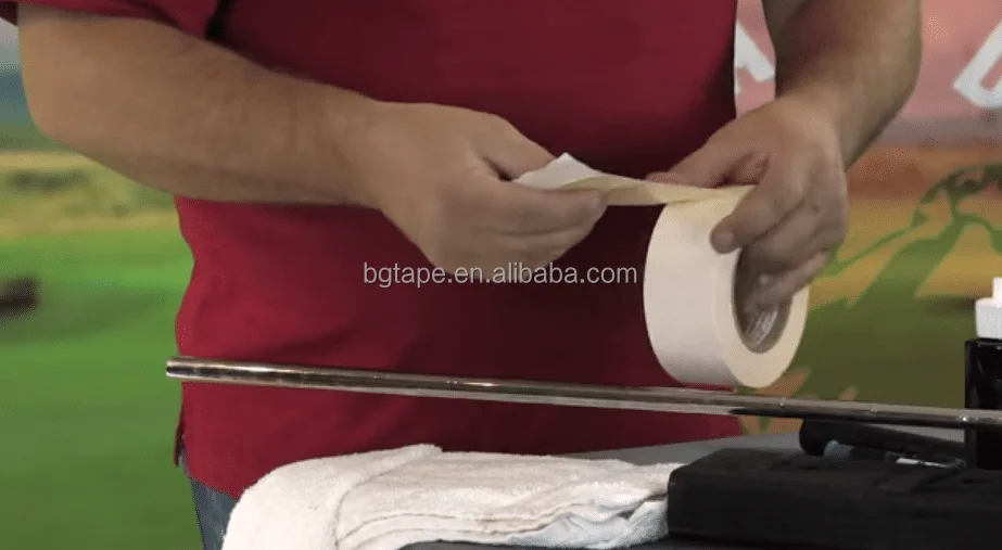 12pcs Pre-cut Golf Grip Tape Strips Double Side Coated Crepe Paper Tape ...