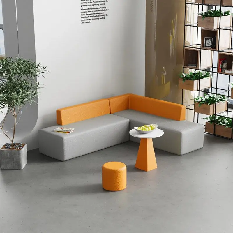 Elegant Modern Design Reception Sofa Modular Waiting Room Lounge Office ...