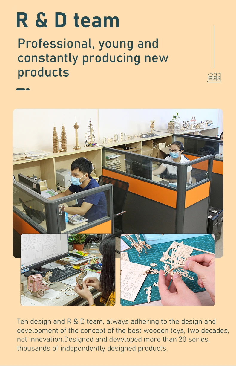 Diy 3D STEM Wooden Science Kit - Battery Powered Toys