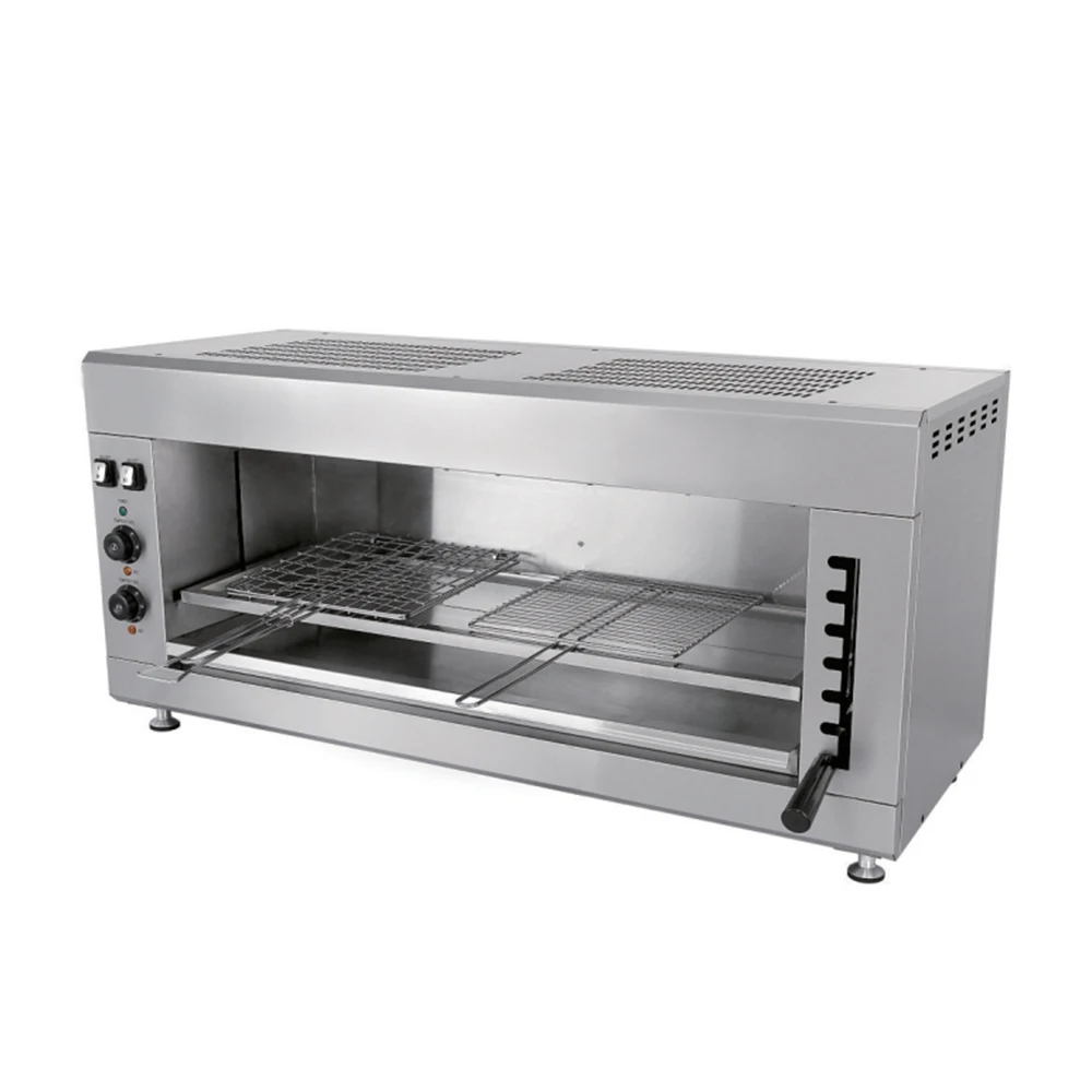 Commercial Kitchen Equipment Countertop Stainless Steel Broiler Grill ...
