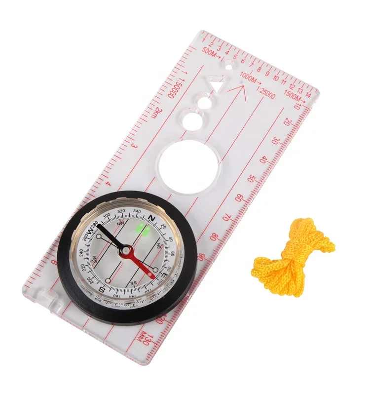 83010#compass Outdoor Map Measuring Tool With Digital Dial Display ...