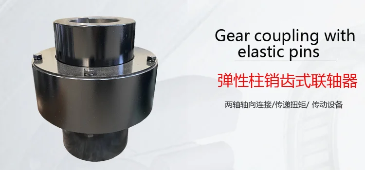 ZL Series Nylon Elastic Pin Gear Coupling - Flexible Shaft Coupling for ...
