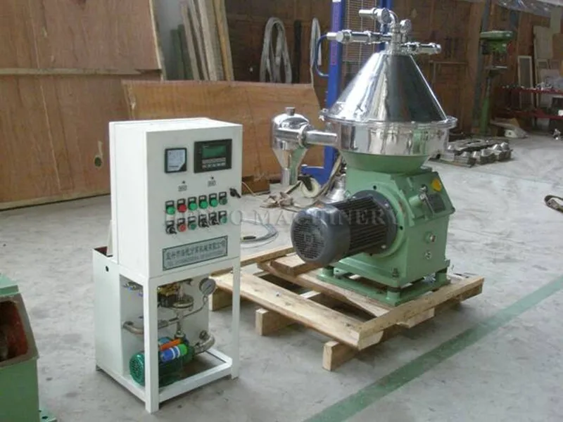 Easy Operation Centrifugal Milk Separator / Milk Cream Separator ...