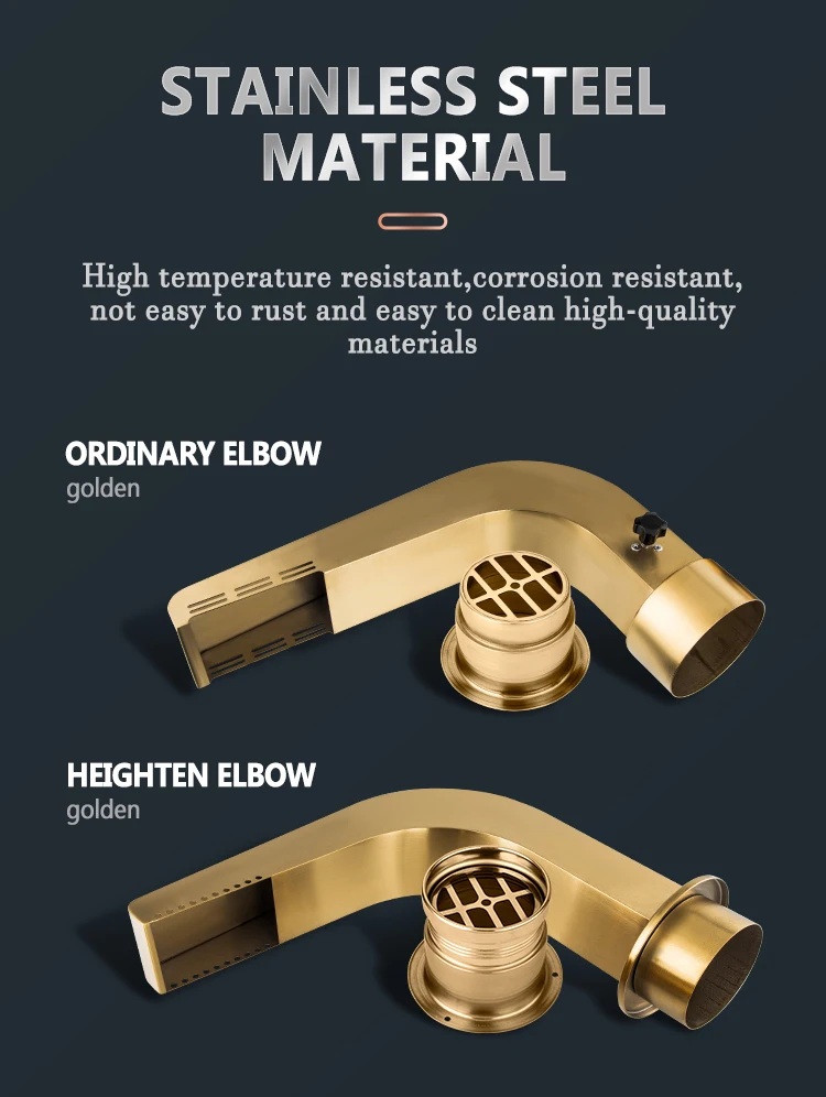 Commercial Indoor Korean Barbecue Smoke Pipe for Charcoal Smokeless ...