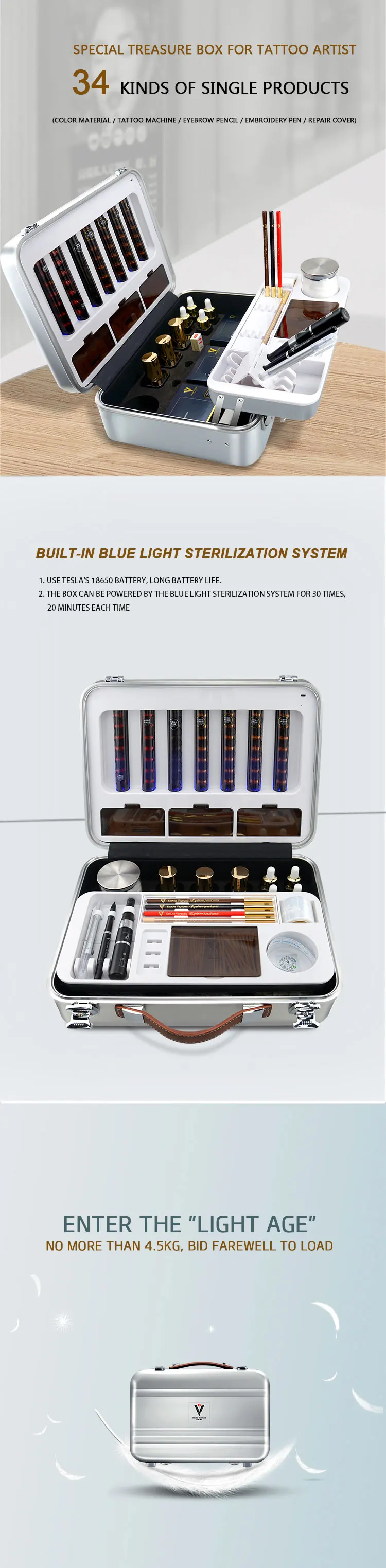 Starter Easy Operation Complete Accessories Tattoo Permanent Makeup ...