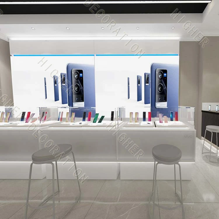 Modern Mobile Phone Display Cabinet showcase Metal Phone Display ...