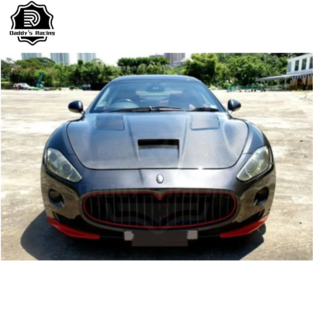 Carbon Fiber Front Bonnet Fit for Maserati Gran Turismo GC GT GTS 2007 ...