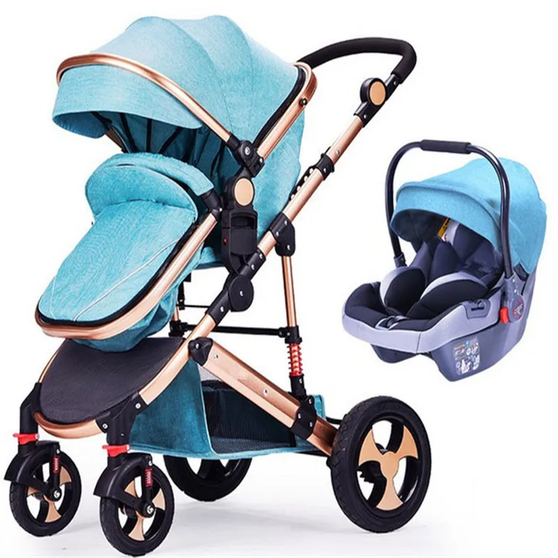 Wholesale Fashion One Hand Folding Baby Stroller Unique Baby Prams For ...