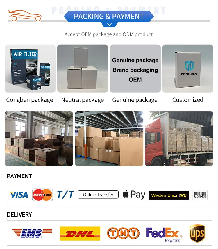 Auto Parts Diesel Fuel Filter 23300-28040 23300-28030 Automobile Fuel ...