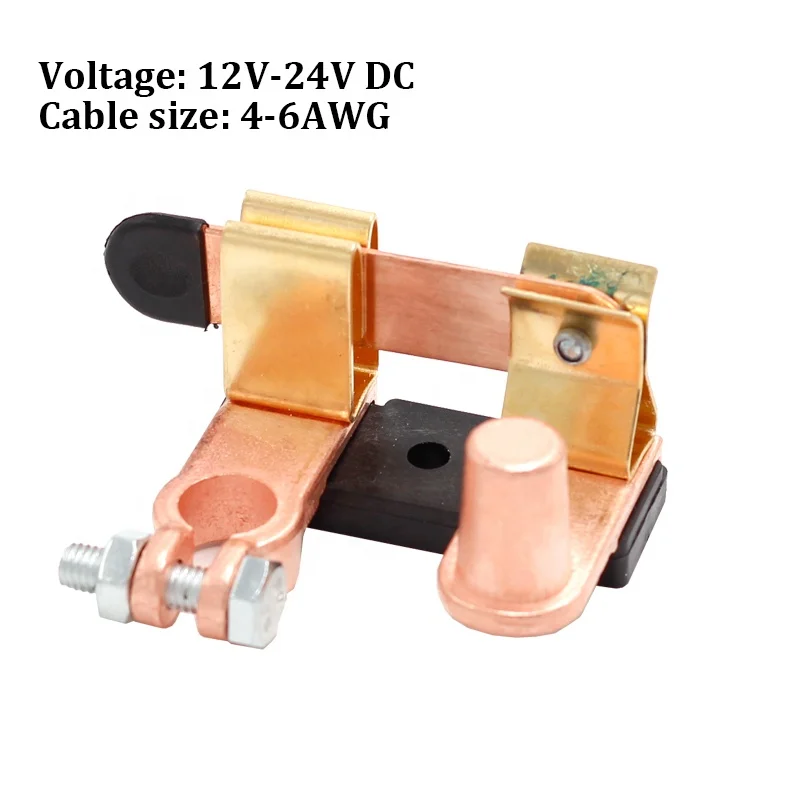 Post Negative Battery Disconnect Switch 12v / 24v 250/750 Amps Knife ...