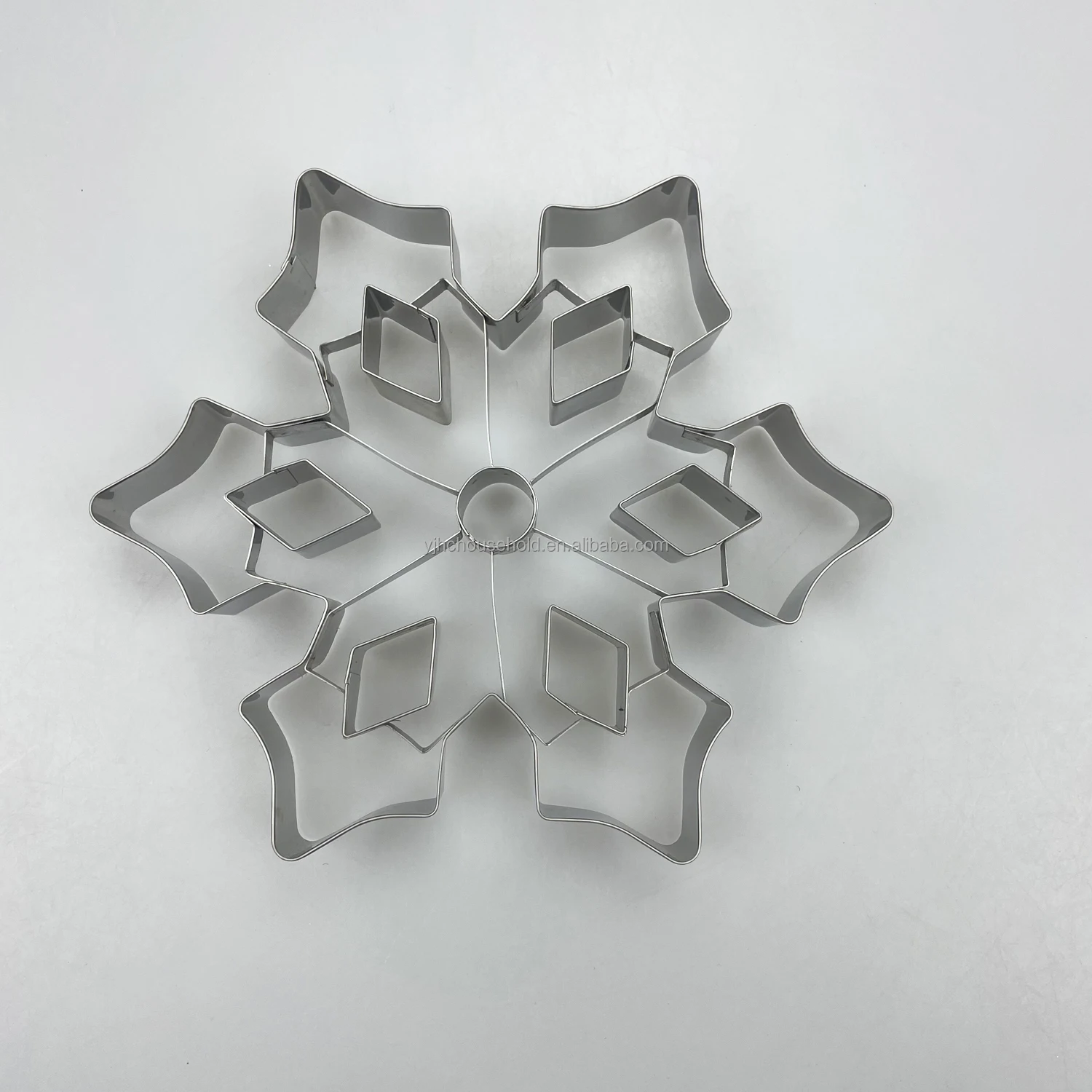 Stainless Steel Big Winter Snowflake Cookie Cutter - Buy Snowflake ...
