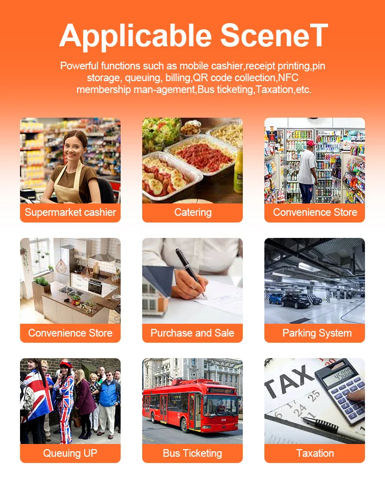 4G Wifi Handheld POS - Portable Android Card Terminal