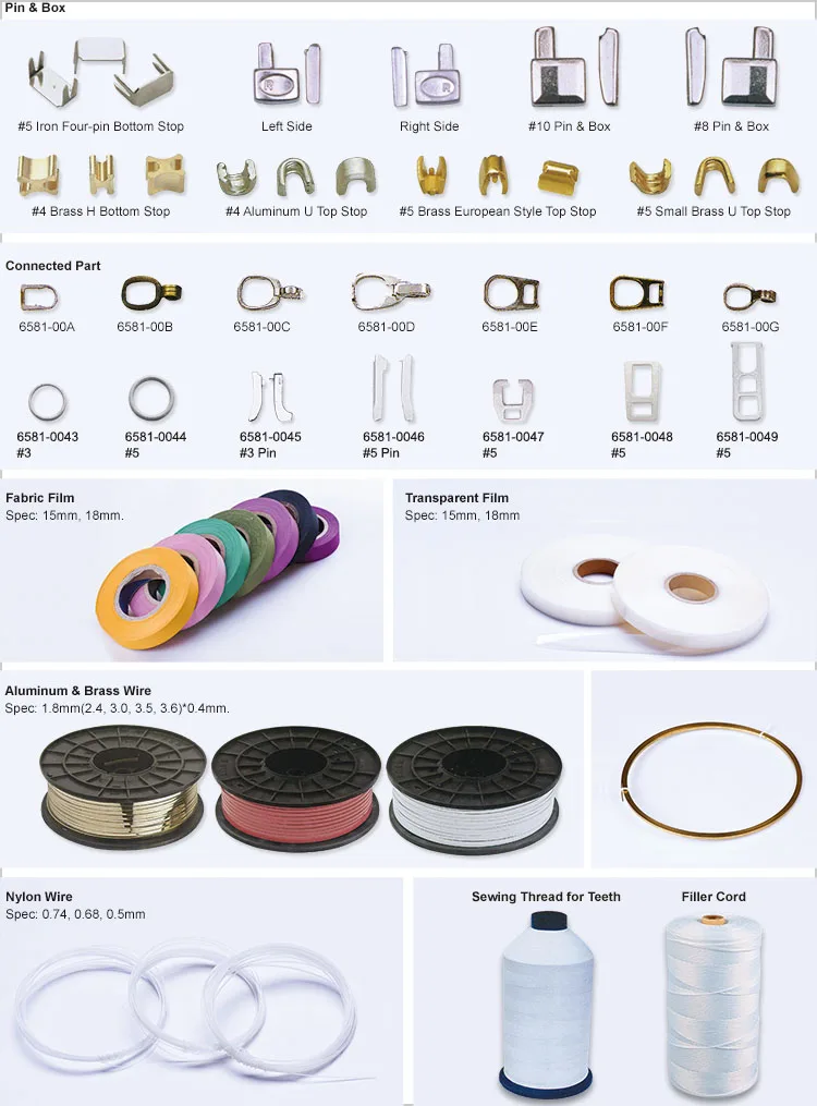 5# Aluminum U Top Stop for Zipper| Alibaba.com