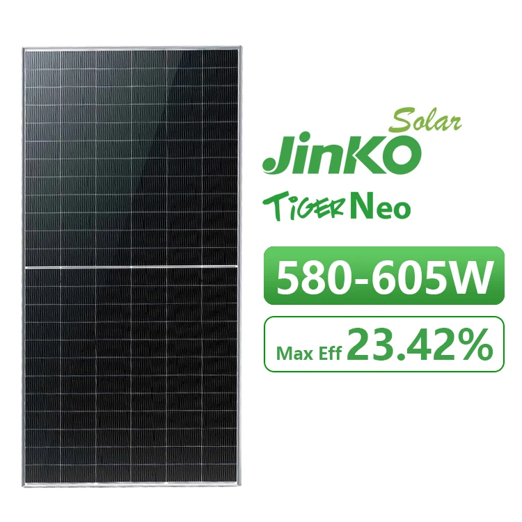 Jinko Tiger Neo N Type Bifacial Solar Panel 580w 580 W 590 W 595 W 600w ...