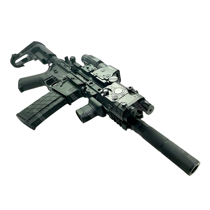 Slr3.0 Electric Blaster Toy Gun 7mm Ammos Burst Gun Metal Gear Splatter ...