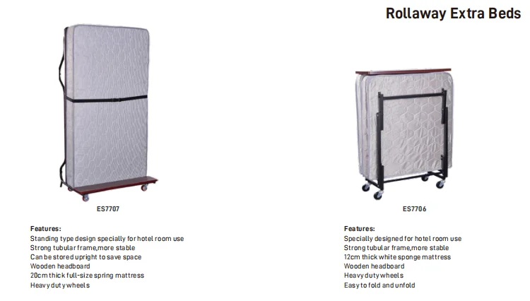 Luxury Sponge Mattress And Strong Tubular Frame Hotel Folding Extra ...