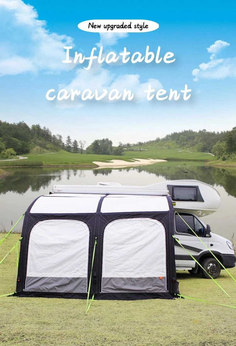 Inflatable Caravan Awning Tent Camping Trailer Inflatable Air Caravan ...